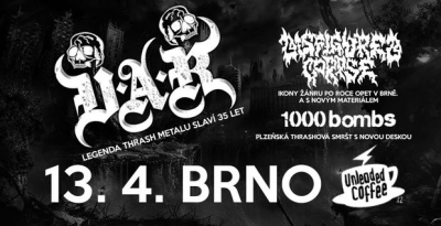 V.A.R. + DISFIGURED CORPSE - Brno 2024 | darkzin.cz